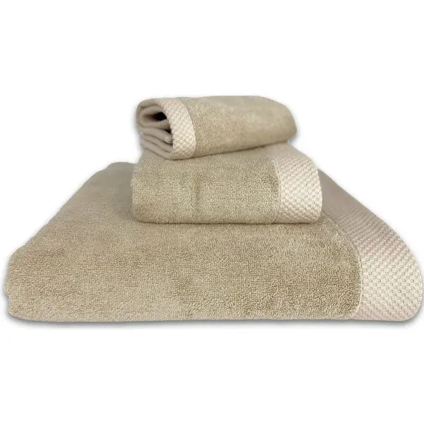 BEDVOYAGE Luxury Viscose Odor & Mildew Resistant Towel Collection - Champagne