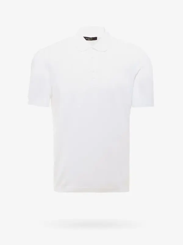 NUGNES 1920 Regular Fit Cotton Polo Shirt - White