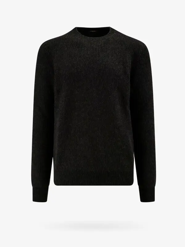 NUGNES 1920 Ribbed Cashmere Sweater - Grey