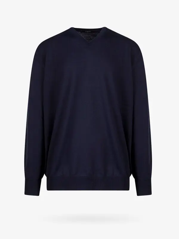 NUGNES 1920 Virgin Wool Sweater - Blue