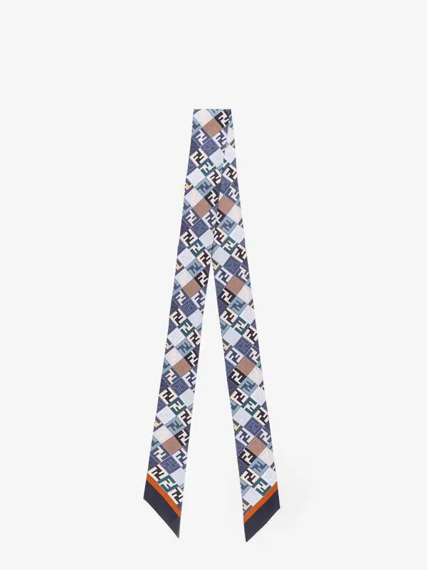Fendi Wrappy Silk Bandeau - Multicolor