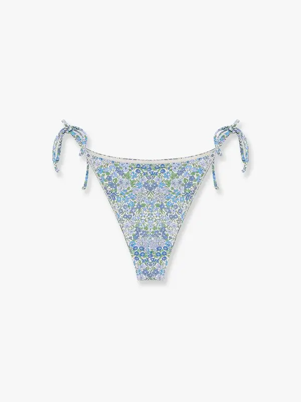 MC2 SAINT BARTH Marielle Bikini Bottom - Blue