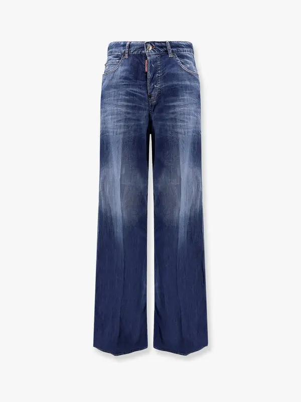 デニム・ジーパン DSQUARED2 Dsquared2 Summer Lovers Traveller Jeans Blu Dsquared2 Summer Lovers Traveller Jeans In Blue - 40% Off