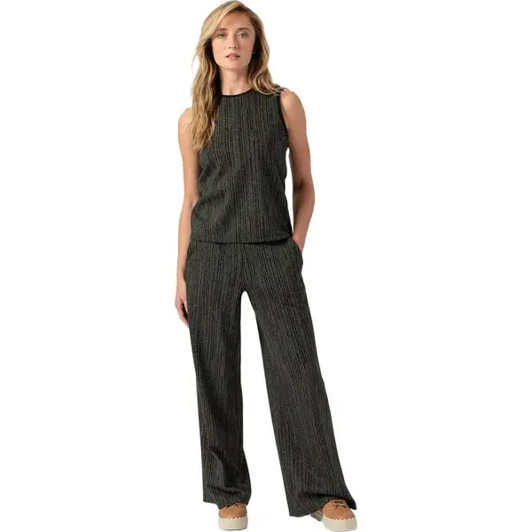 SAINT + SOFIA Keller Wide Leg Pant - Green