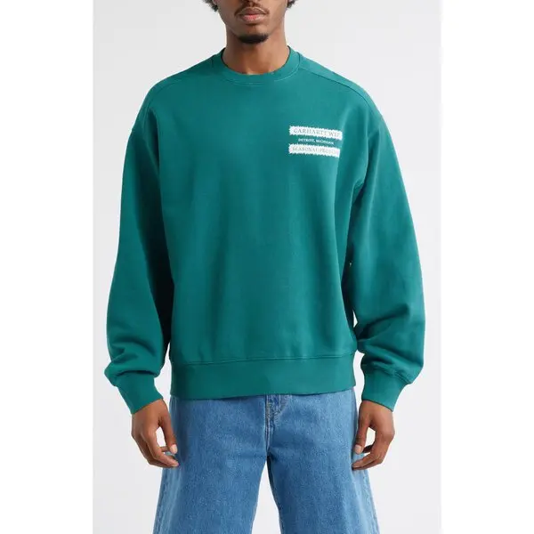 Carhartt Work In Progress Catalogue Cotton Sweatshirt