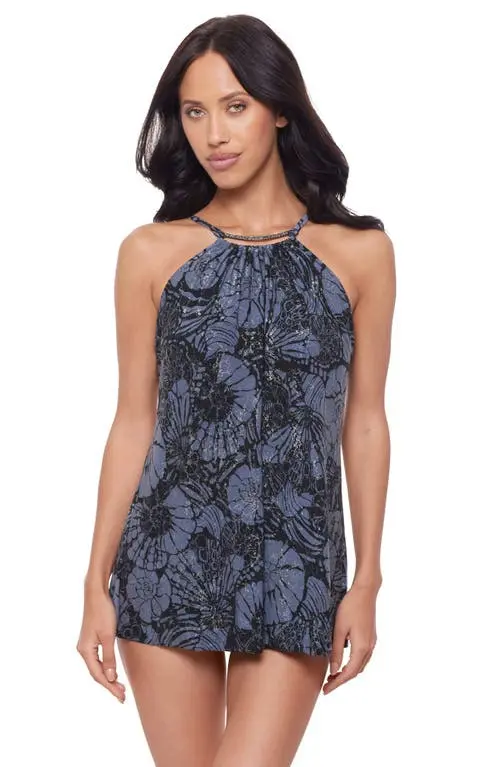 MAGICSUIT® Shell Beach Parker Skirted One-piece Swimsuit