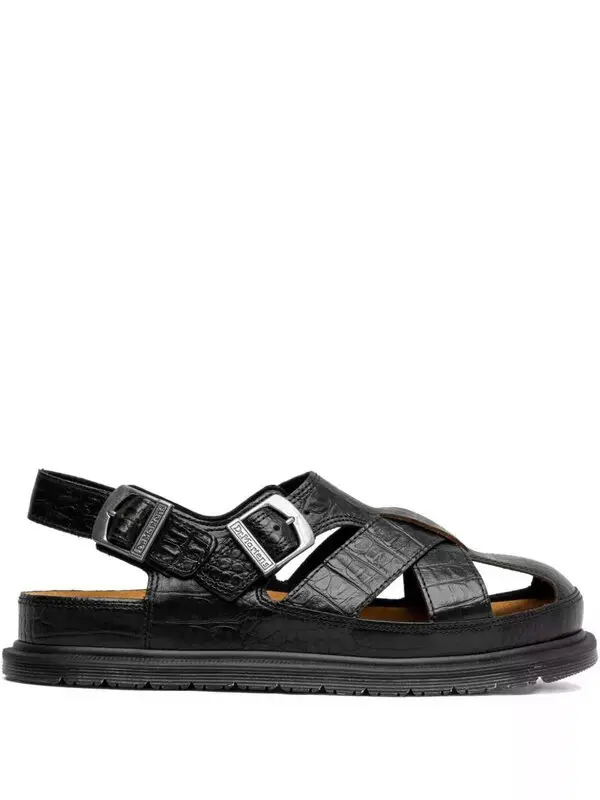 Dr. Martens Crocodile-effect Sandals