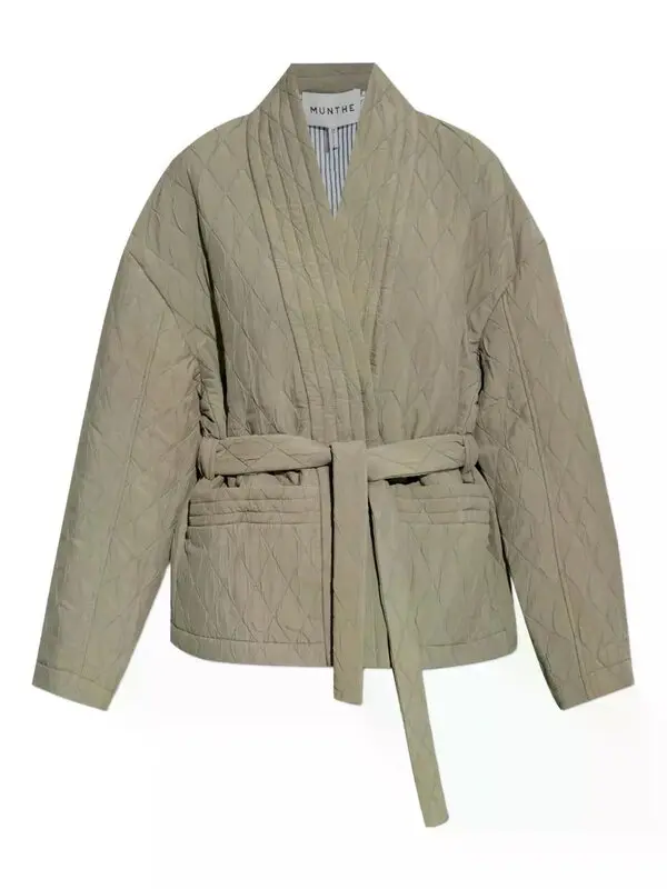 Munthe Pifita Quilted Belted Jacket
