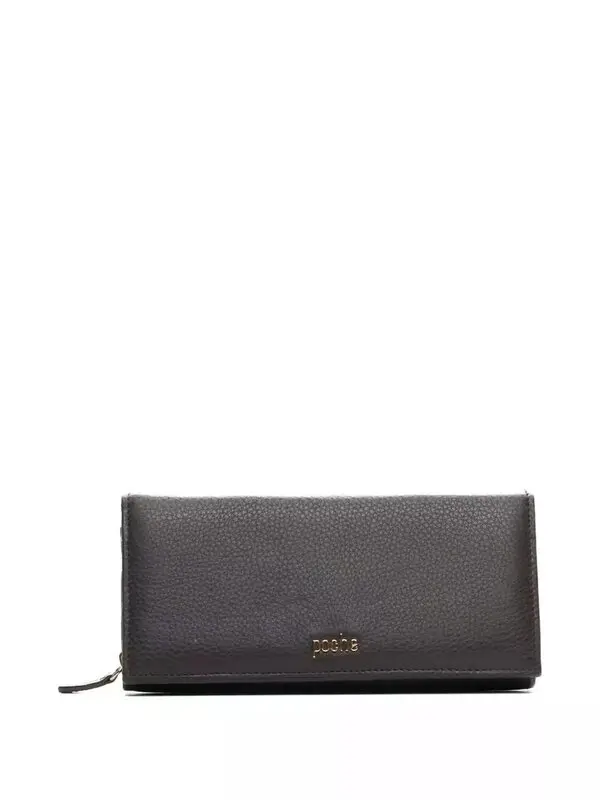 POCHE PARIS Leather Wallet - Brown