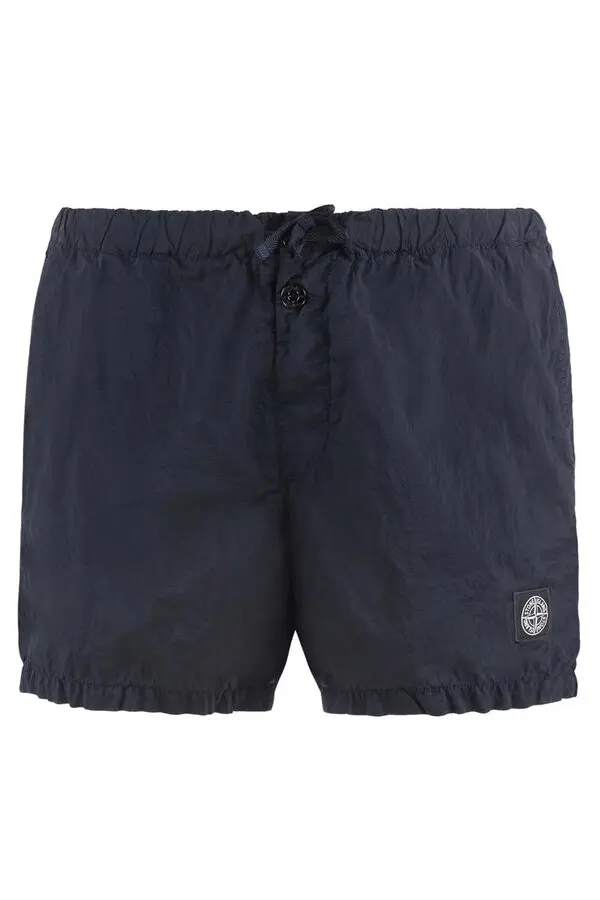 Stone Island Nylon Swim Shorts - Blue