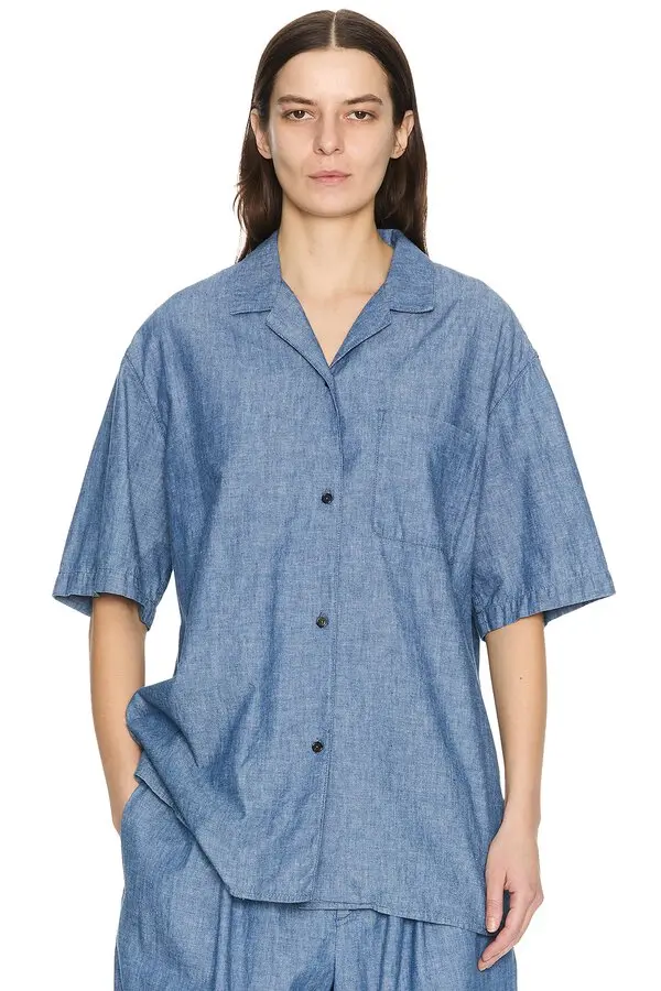 THE ROW Jorge Shirt - Light Indigo