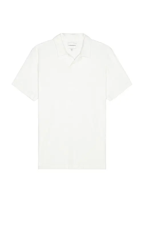 Club Monaco Loop Terry Johnny Collar Polo