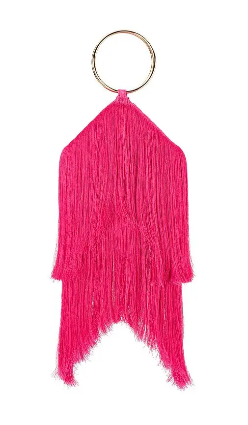 OLGA BERG Jamie Fringed Bag