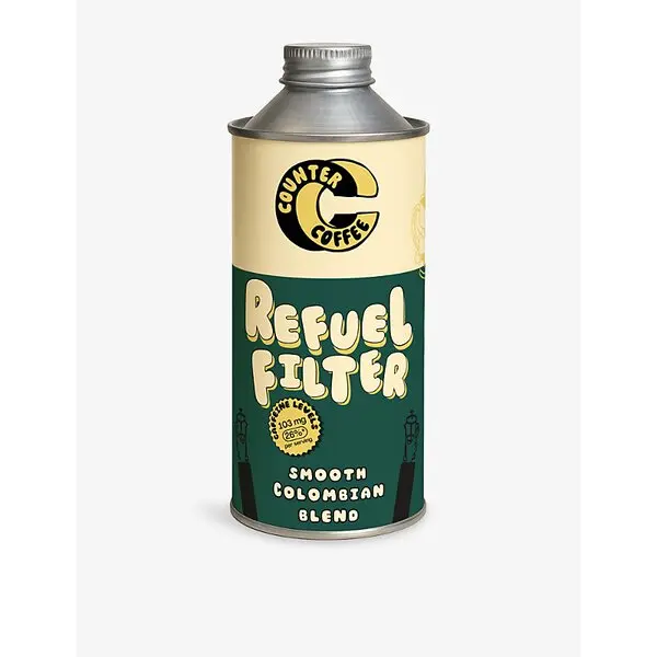 COUNTER COFFEE Refuel Filter Smooth Colombian Blend Coffee Tin 350g