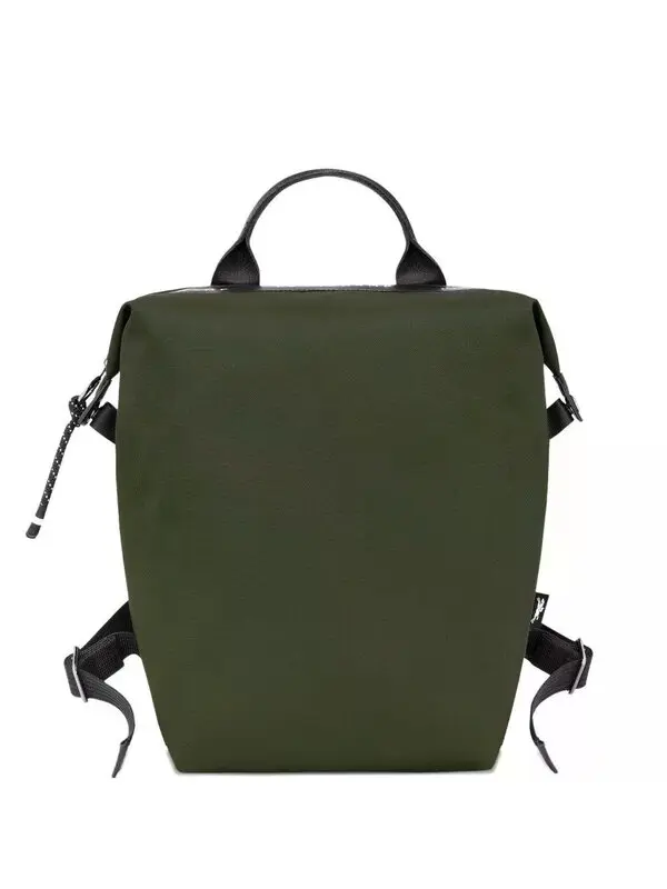 Longchamp Leather Backpack - Green