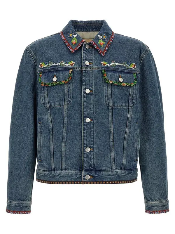Valentino Garavani Denim Jacket - Blue