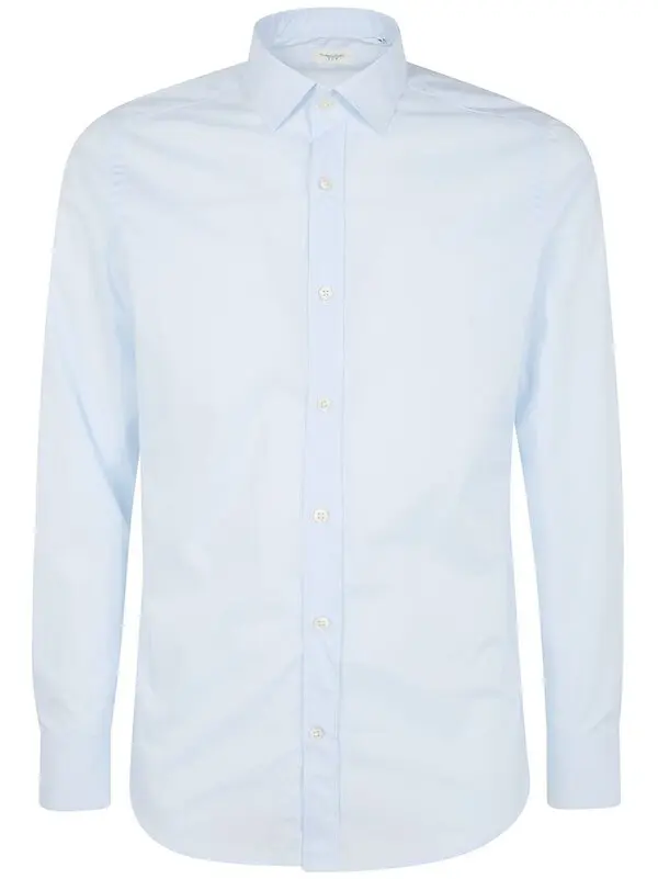 TINTORIA MATTEI 954 New Cotton Stretch Shirt - Blue