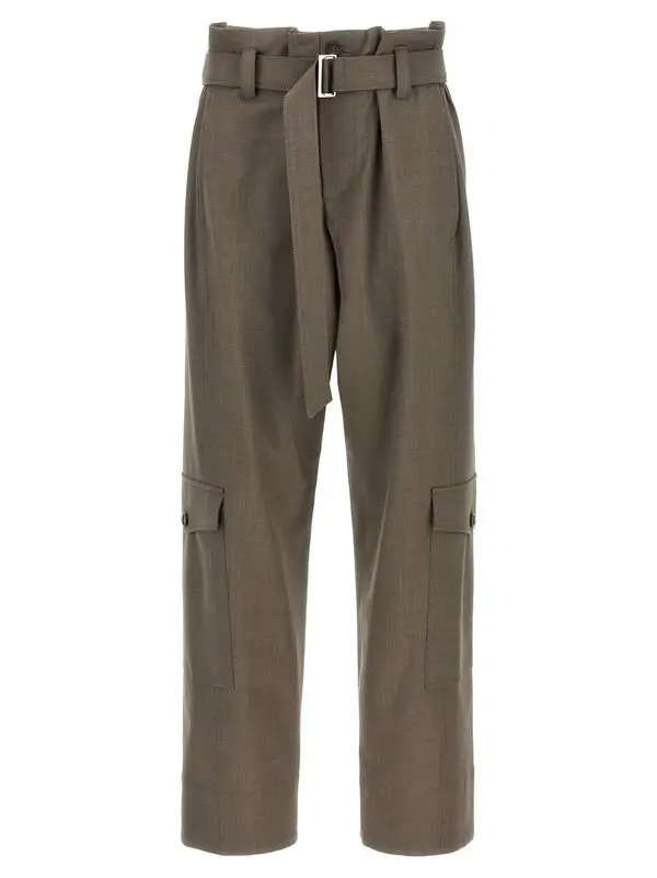 Brunello Cucinelli Wide Leg Cargo Pants