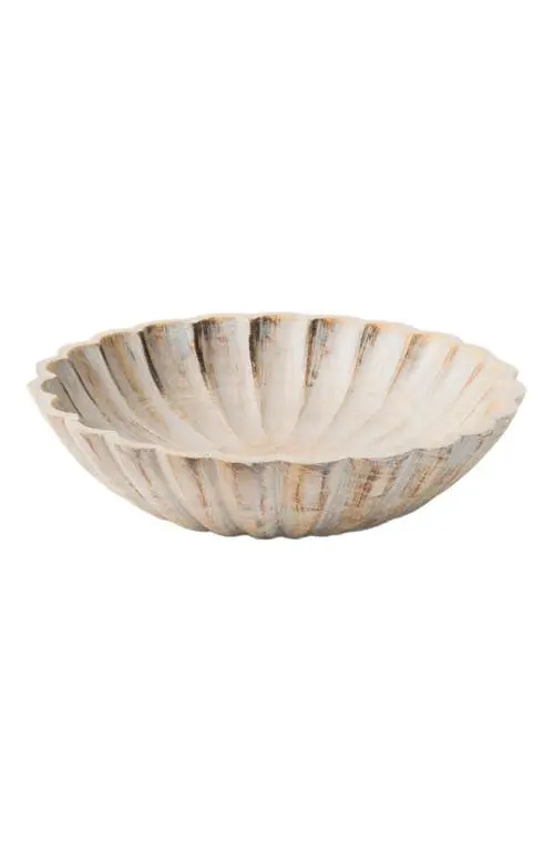MELA ARTISANS Scallop Serenity Bowlswash