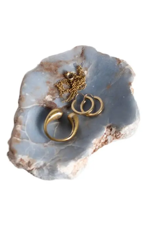 DAR PROYECTOS Organic Gemstone Catchall Dish 4"