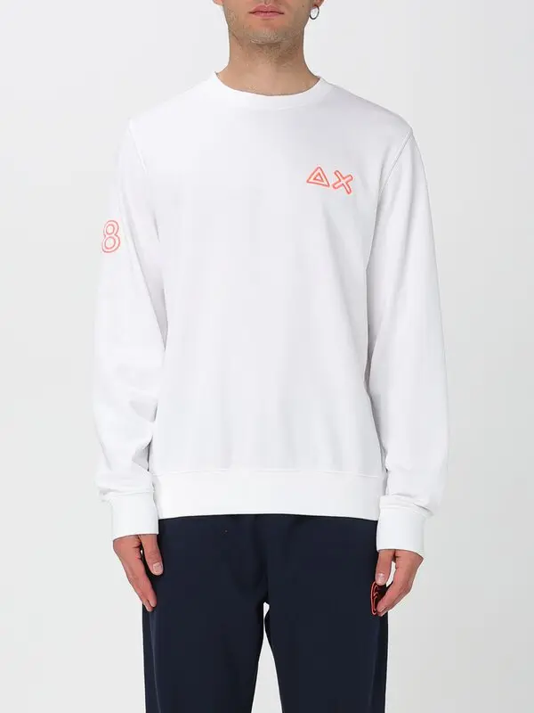 SUN 68 Crewneck Sweatshirt - White