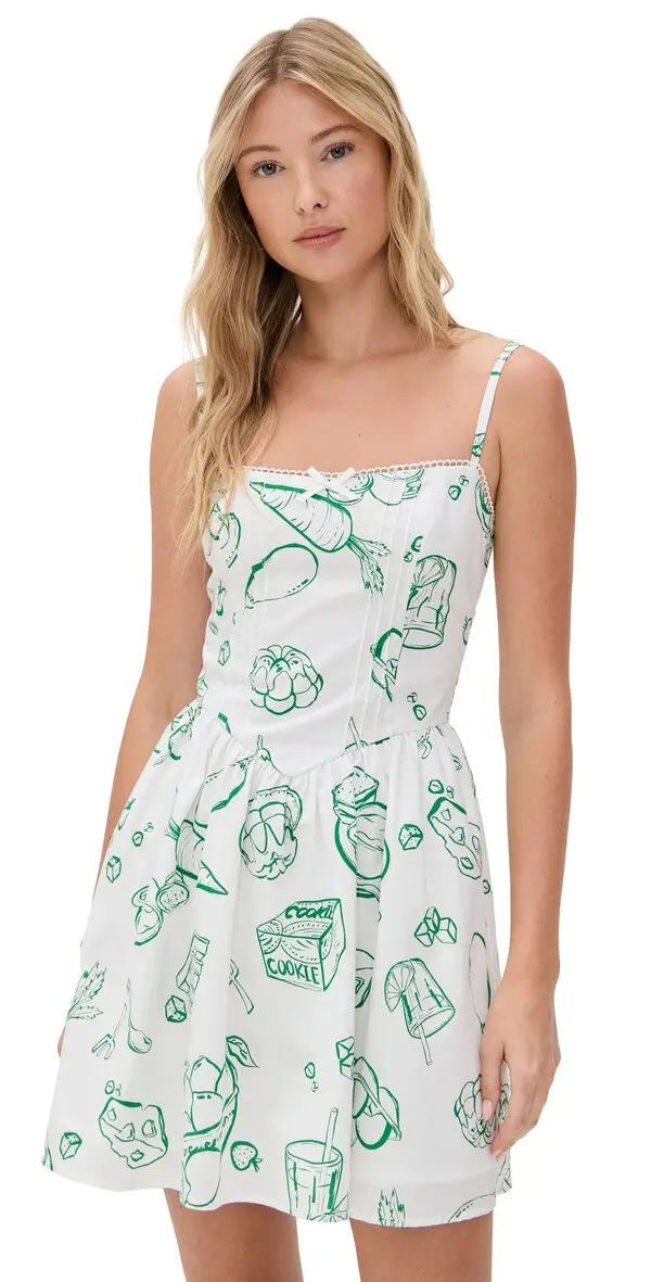 Moon River Spaghetti Strap Mini Dress