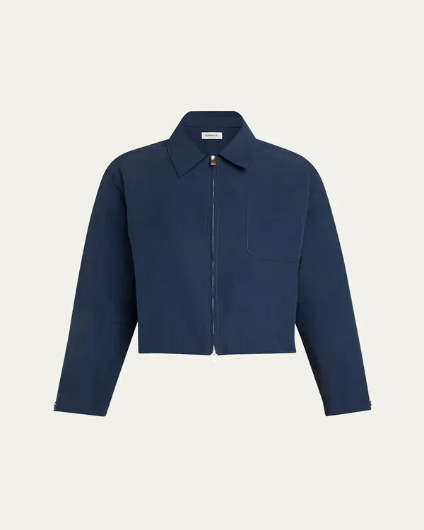 Simkhai Edison Zip-front Shirt