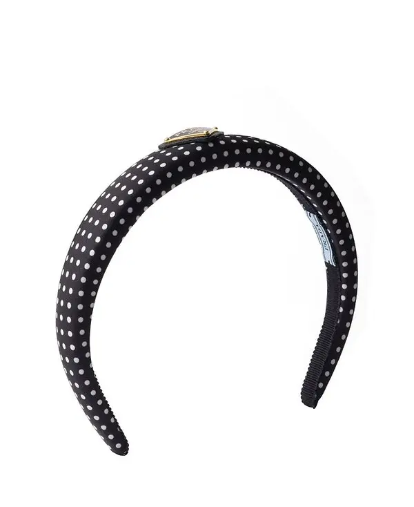 Prada Printed Re-nylon Headband - Blue