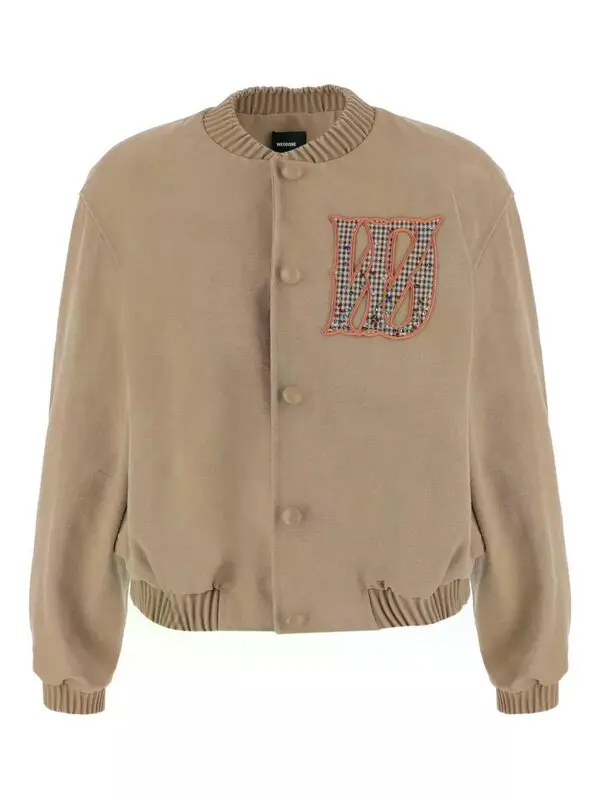 We11Done Cotton-blend Bomber Jacket