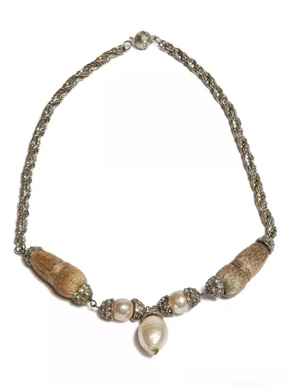 BOGART Byzantine Mesh Choker Necklace