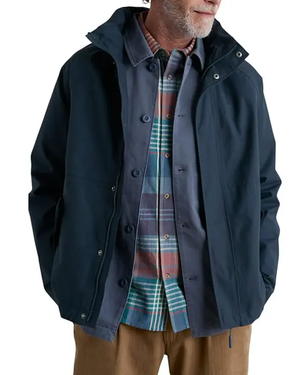 SEASALT CORNWALL Sea Edge Waterproof Coat