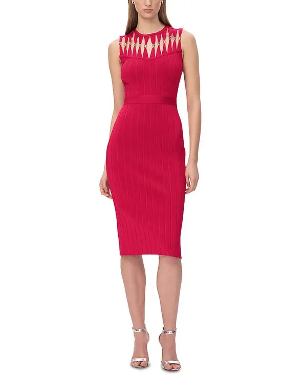 Herve Leger Louise Bandage Midi Dress