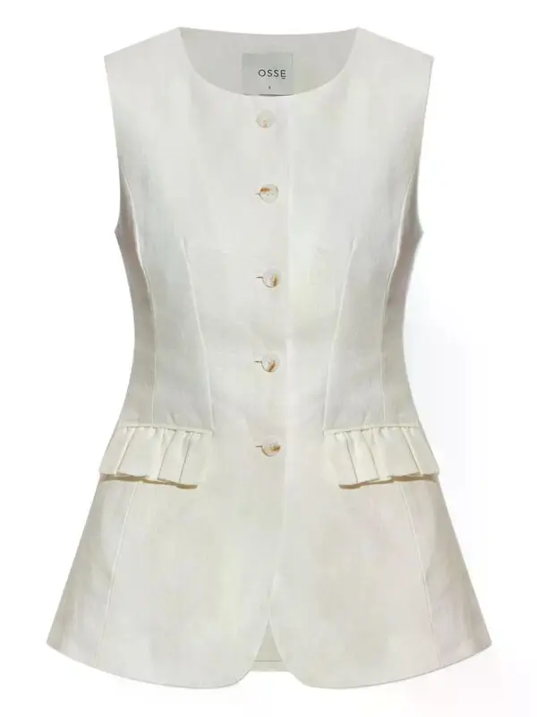 Posse Linen Waistcoat