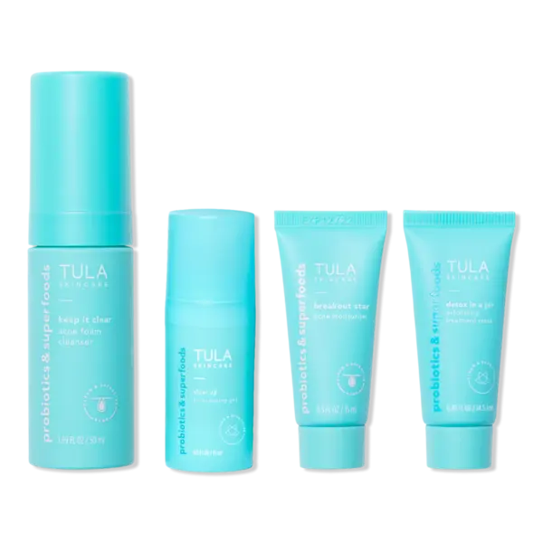 KOBA SKINCARE Clear Skin Starters Travel-size Acne & Blemish Fighting Kit - One-color