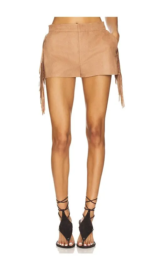 LOVERS AND FRIENDS Chase Faux Suede Short