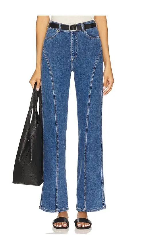 DR. DENIM Moxy Straight Curve Cut Jeans