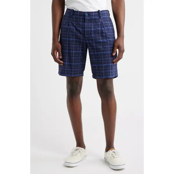 Tommy Bahama Plaid Pleated Shorts