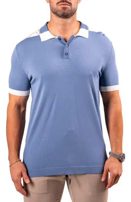 MACEOO Tipsky Polo - Blue