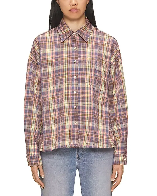 EB DENIM Adeline Plaid Button-down Shirt