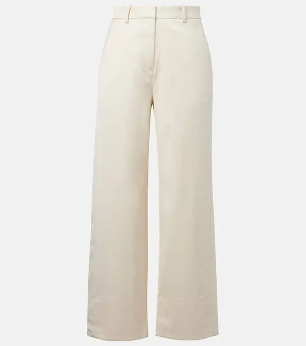 TOTÊME High-rise Wide-leg Pants