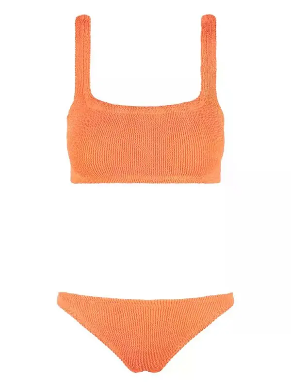 Hunza G Xandra Crinkled Bikini - Orange