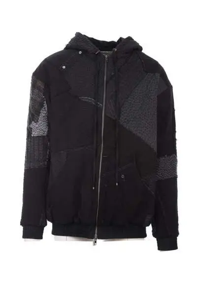 By Walid Oversized Full-zip Hoodie