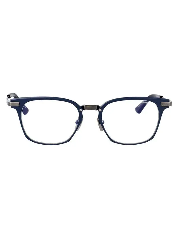 Dita Linrcon Optical - Matte Navy - Antique Silver W/clear