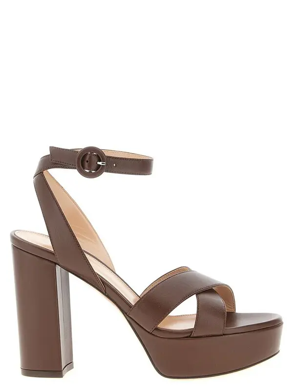 GIANVITO ROSSI Sabrina Platform Sandals
