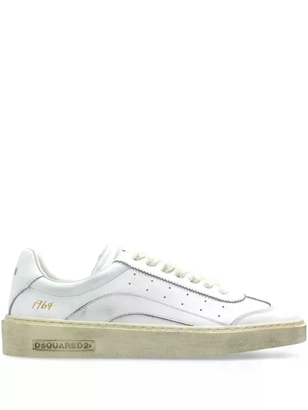 Dsquared2 Leather Sneakers - White
