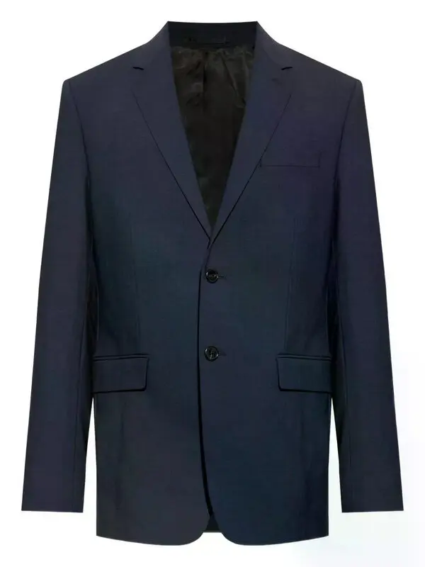 Theory Single-breasted Blazer - Blue