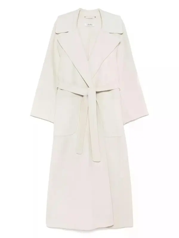 Max Mara Virgin Wool Coat - Neutrals