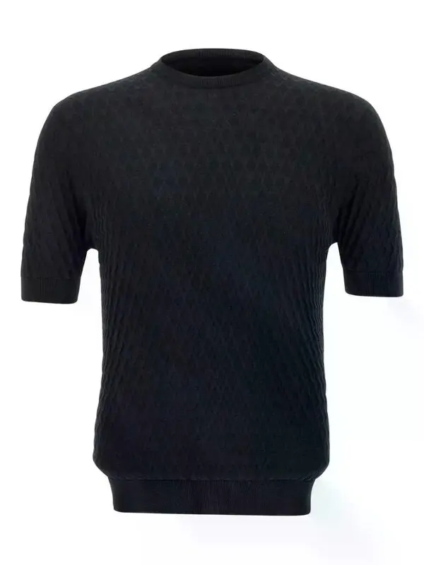 FILIPPO DE LAURENTIIS Cotton Crepe T-shirt