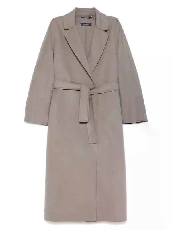 Max Mara Virgin Wool Coat - Grey