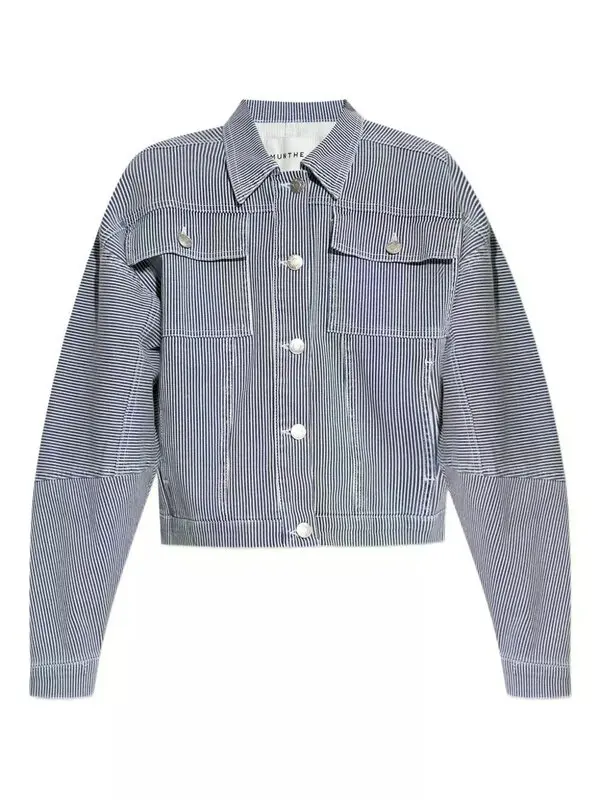 Munthe Striped Denim Jacket